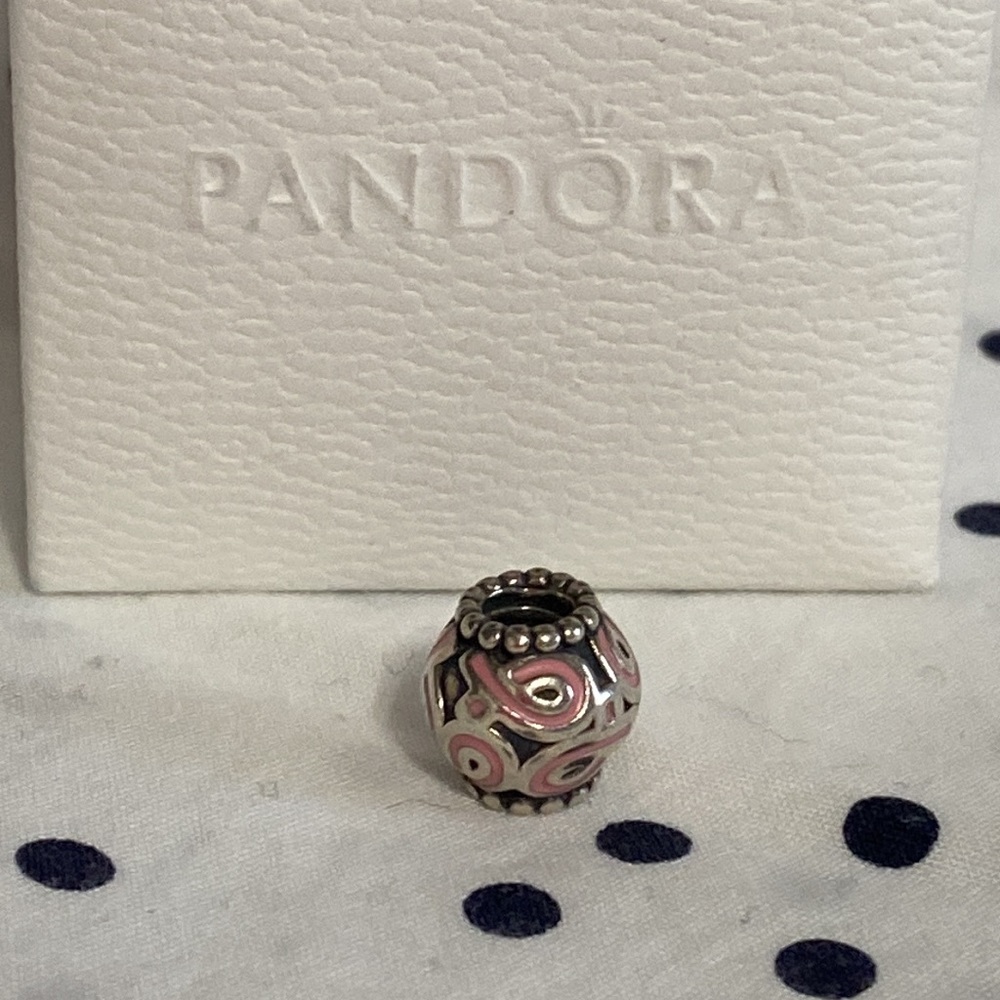 Authentic Pandora Breast Cancer Ribbon Charm. Good Pr… - Gem